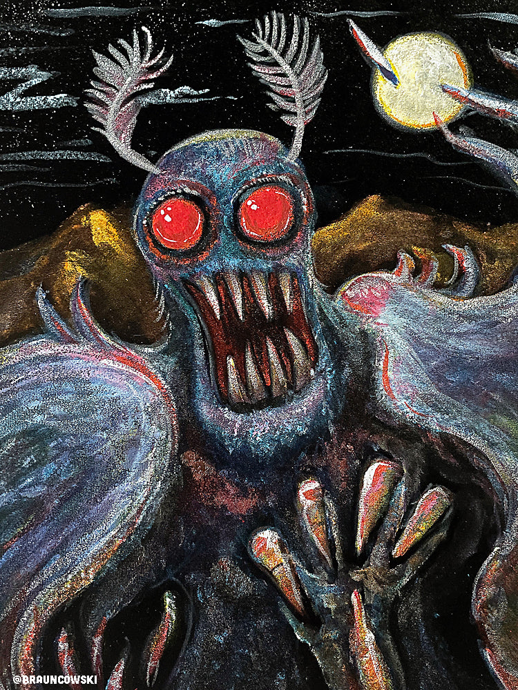 Fuzzy Wuzzy Mothman – Drink the Paint Water