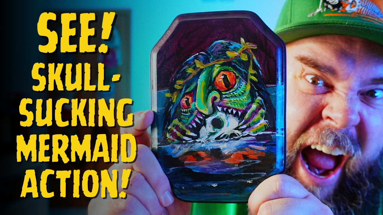 A Sick Little Painting to Celebrate MerMAY. – Drink the Paint Water